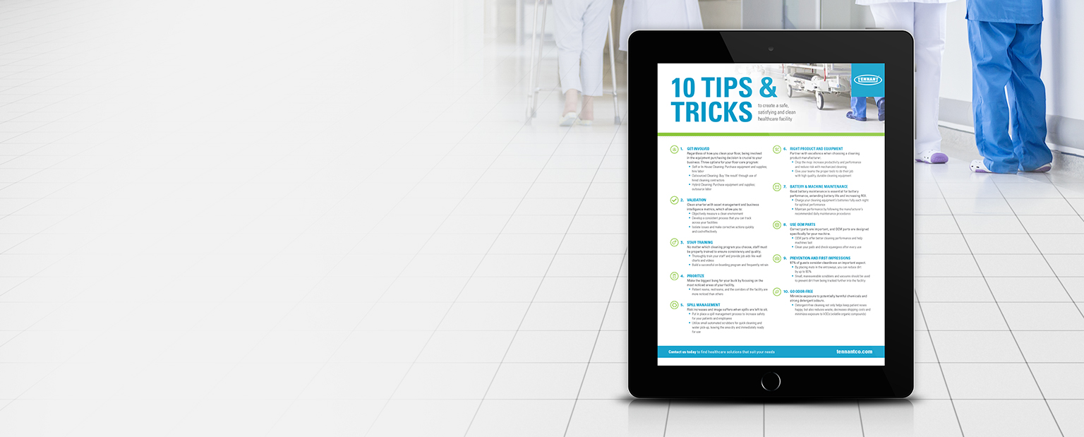 Industrial & Commercial Floor Cleaning Equipment | Tennant Company