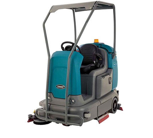 T12 Compact Battery Ride-On Floor Scrubber-Dryer | Tennant Company
