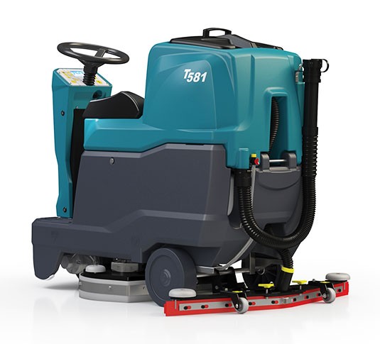 T581 Micro Ride-On Floor Scrubber | Tennant Company