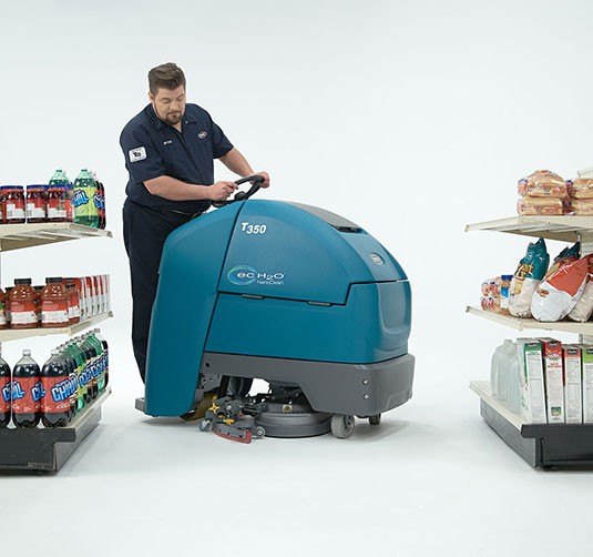 T350 Stand-On Floor Scrubber | Tennant Company