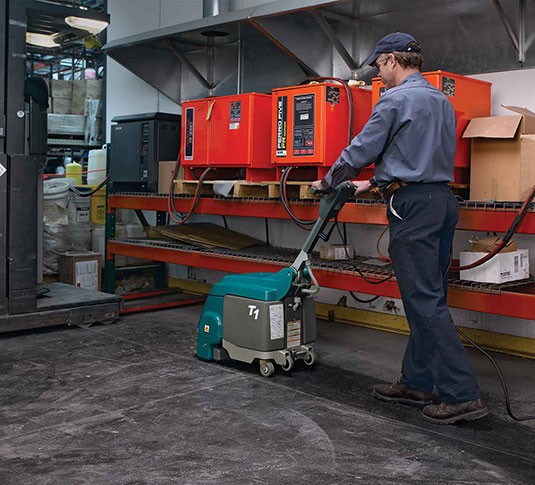 T1 Walk-Behind Micro Scrubber | Tennant Company