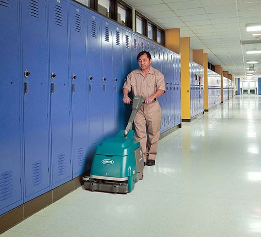 T1B Battery Walk-Behind Micro Scrubber | Tennant Company