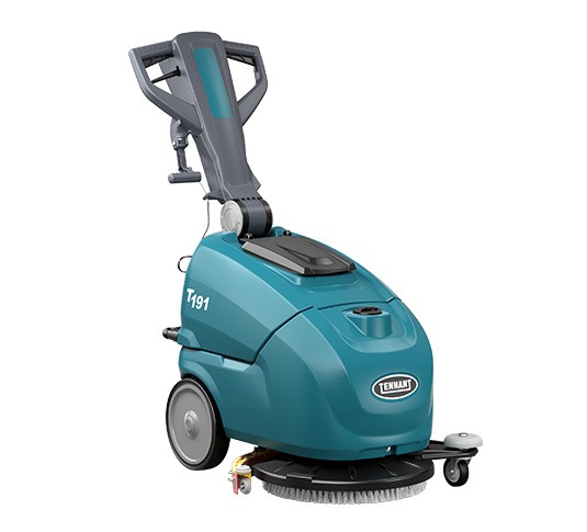 T191 Small-Size Walk-Behind Scrubber-Dryer | Tennant Company