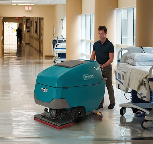 T600 Walk-Behind Floor Scrubber | Tennant Company