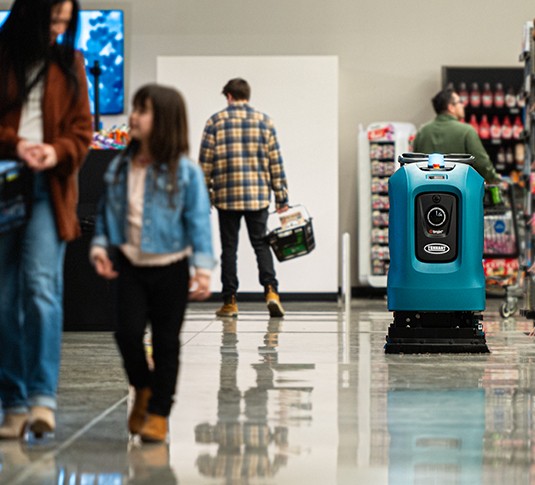 X4 ROVR Autonomous Floor Scrubber | Tennant Company