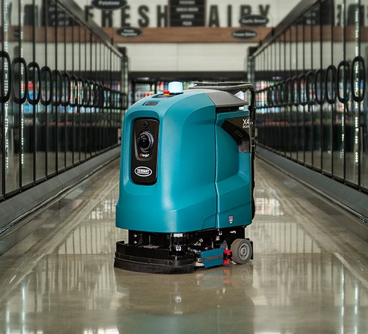 X4 ROVR Autonomous Floor Scrubber | Tennant Company
