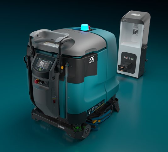 X6 ROVR Autonomous Floor Scrubber | Tennant Company