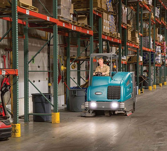 M20 Ride-On Sweeper-Scrubber | Tennant Company