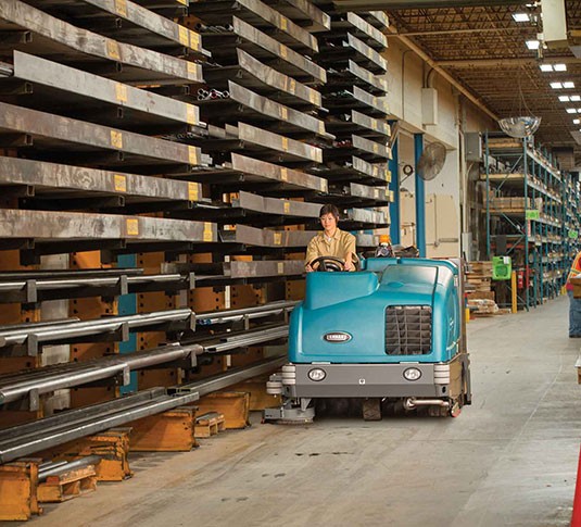 M30 Ride-On Sweeper-Scrubber | Tennant Company