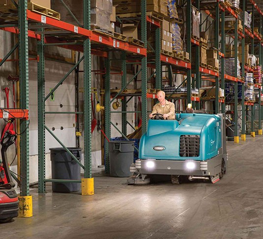 M30 Ride-On Sweeper-Scrubber | Tennant Company