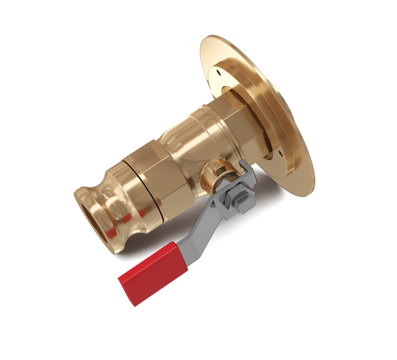 TennantTrue Stainless Steel Drain Ball Valve - 1.5 ID x 8.28 in | PN ...