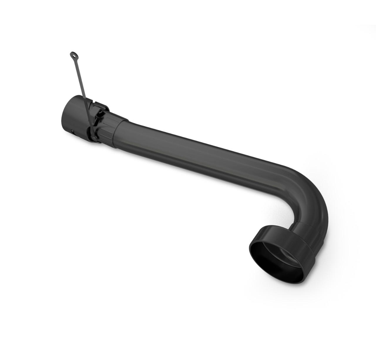 TennantTrue Black Polyurethane Drain Hose Assembly - 2 ID x 26.2 in ...